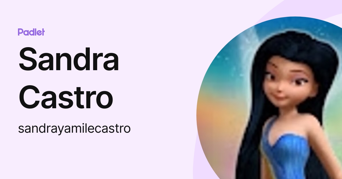 Sandra Castro (sandrayamilecastro) profile | Padlet