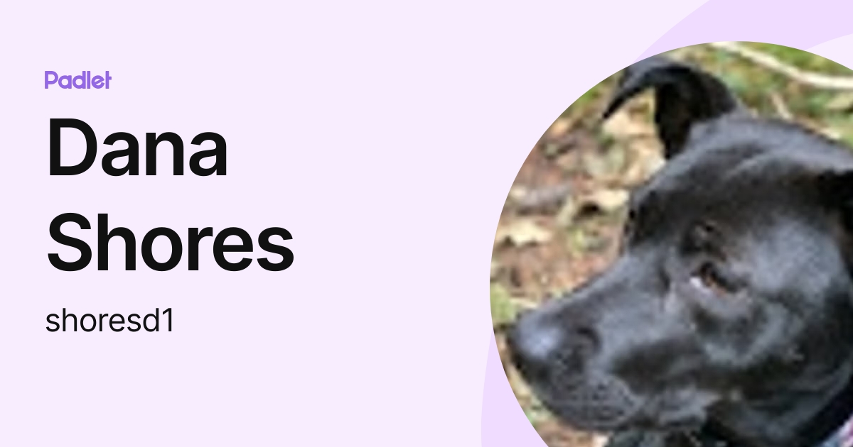 Dana Shores (danashores) profile | Padlet