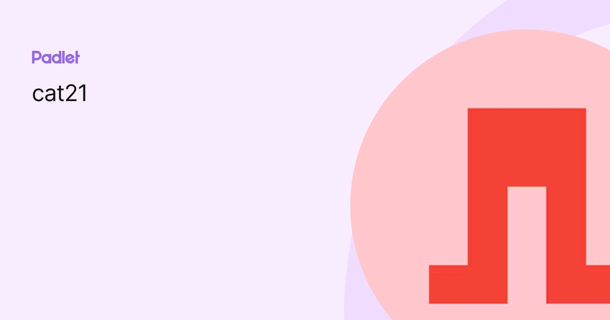 cat21 profile | Padlet