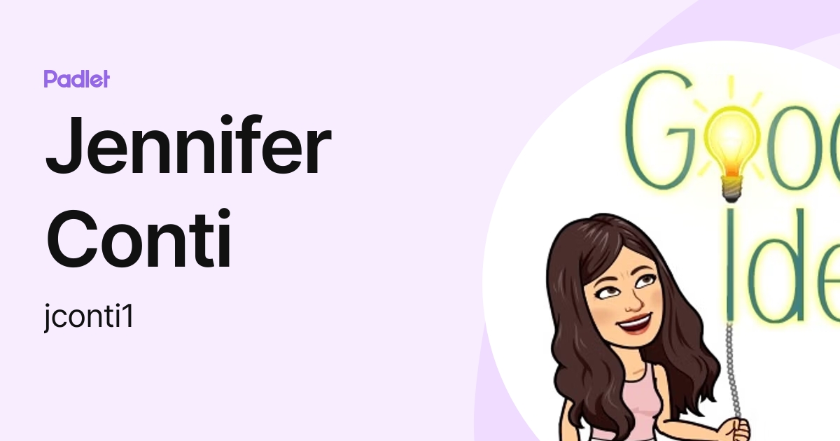 Jennifer Conti (jconti1) profile | Padlet