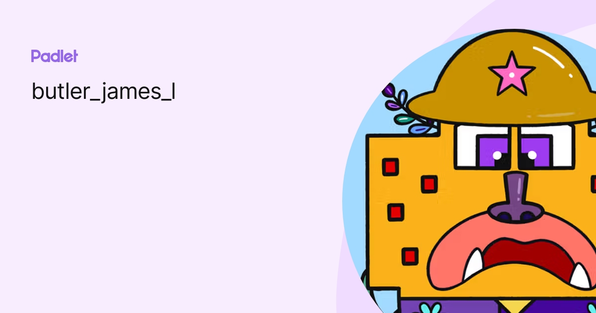 butler_james_l profile | Padlet