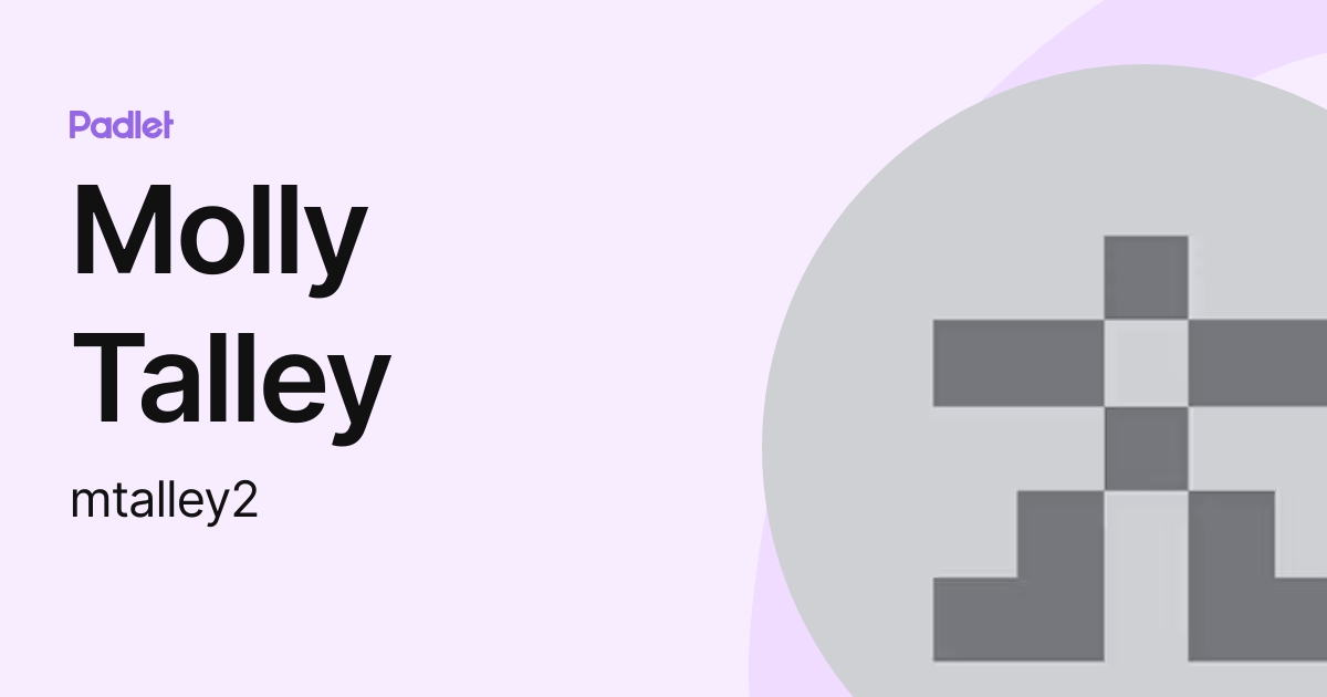 Molly Talley (mtalley2) profile | Padlet