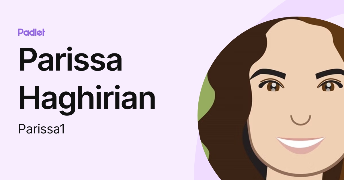 Parissa Haghirian (Parissa1) profile | Padlet