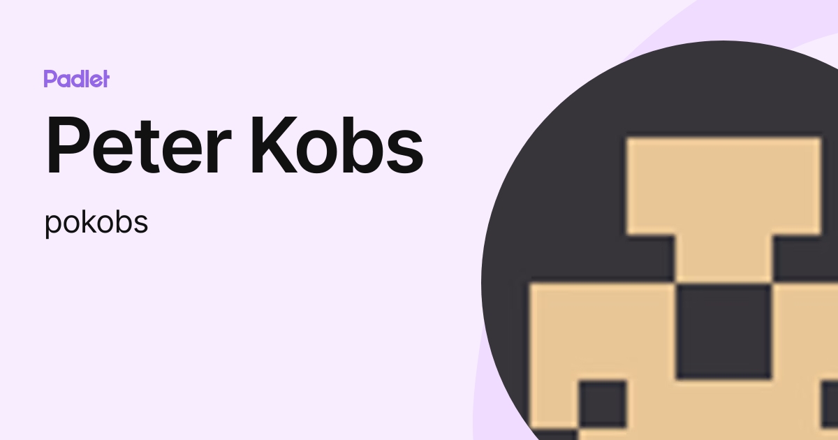 Peter Kobs (pokobs) profile | Padlet