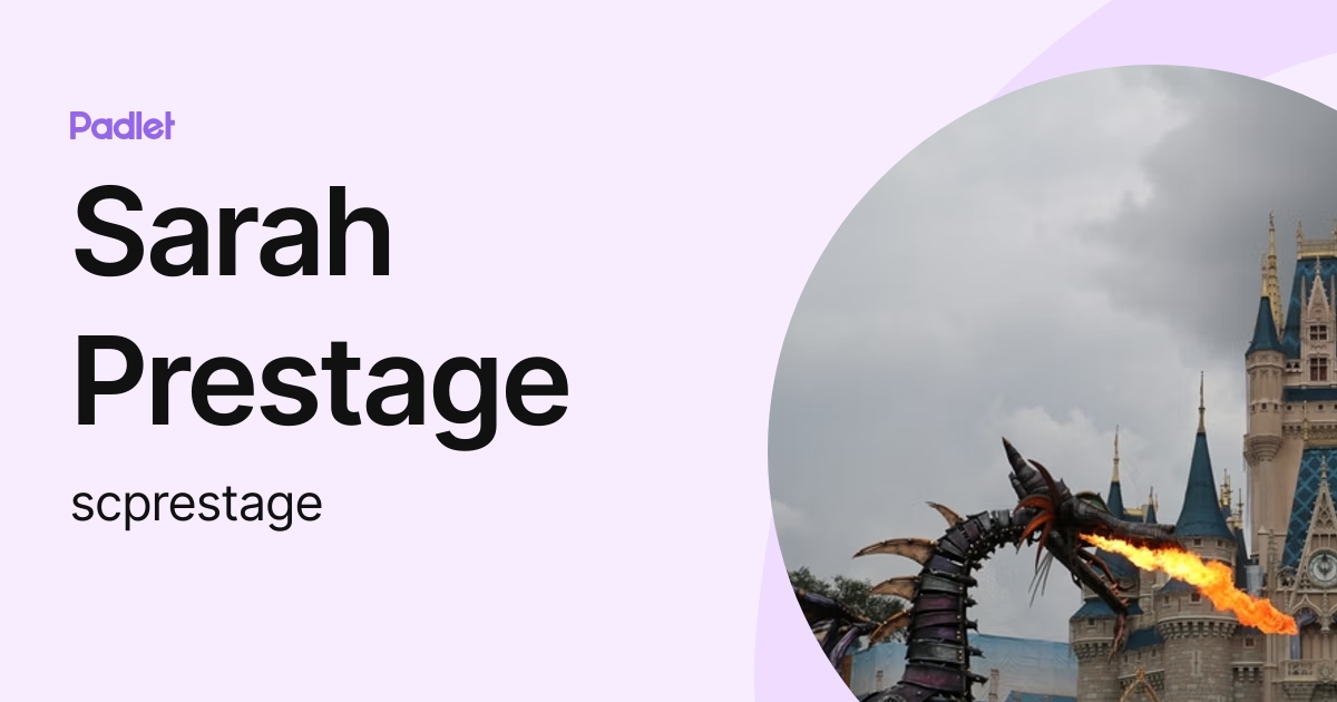 Sarah Prestage (scprestage) profile | Padlet