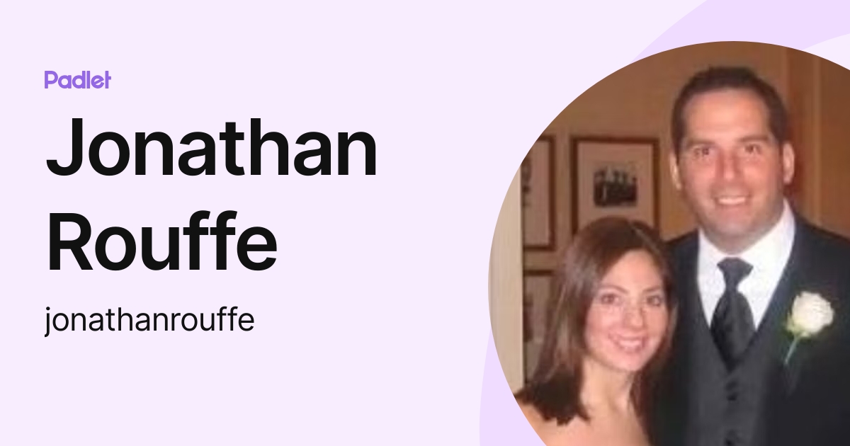 Jonathan Rouffe (jonathanrouffe) profile | Padlet