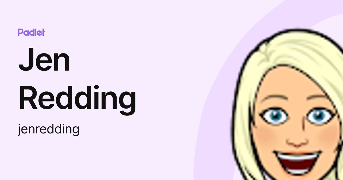 Jen Redding (jenredding) profile | Padlet