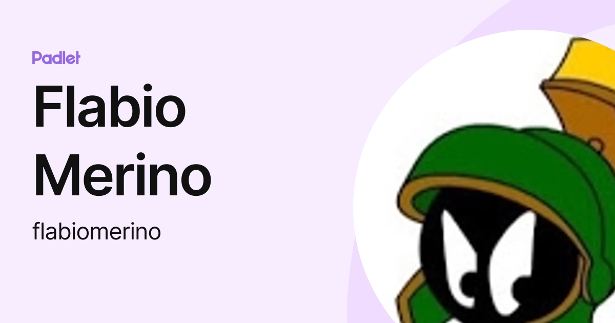 Flabio Merino (flabiomerino) profile | Padlet