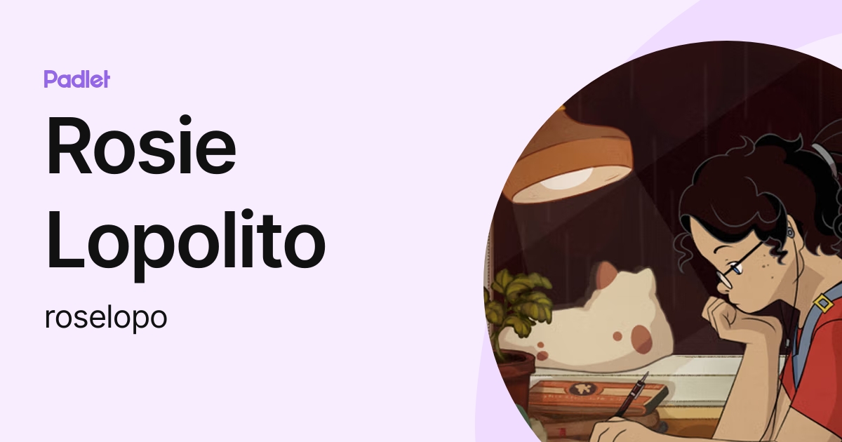 Rosie Lopolito (roselopo) profile | Padlet