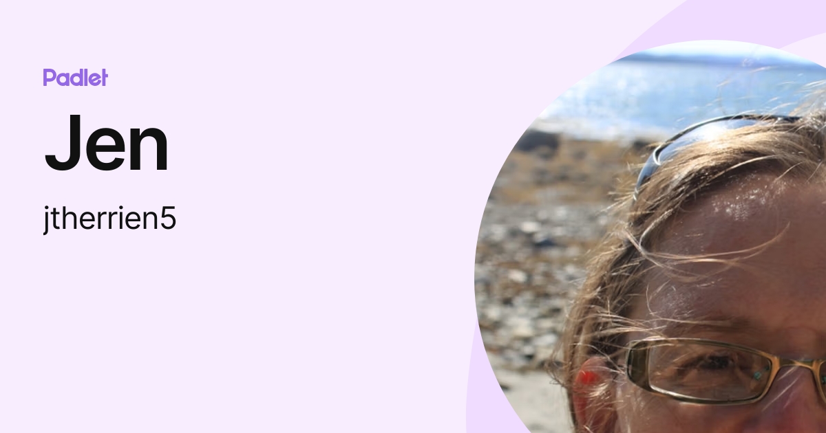 Jen (jtherrien5) profile | Padlet