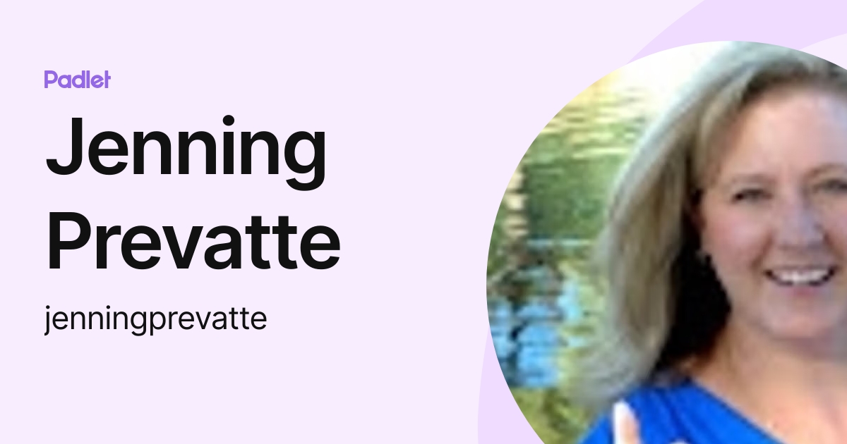 Jenning Prevatte (jenningprevatte) profile | Padlet