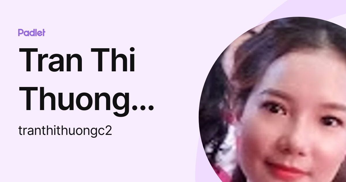 Tran Thi Thuong (Trung hoc co so Tien Lang) (tranthithuongc2) profile ...