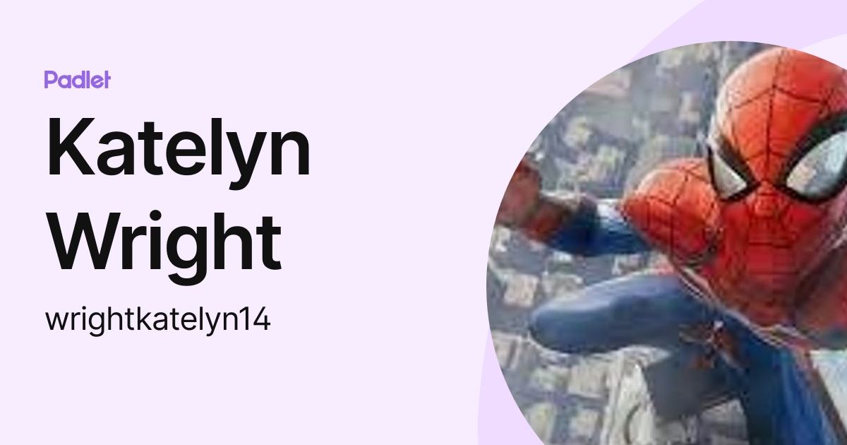 Katelyn Wright (wrightkatelyn14) profile | Padlet
