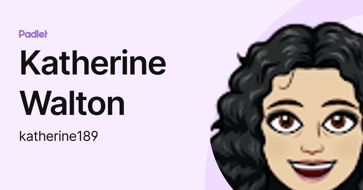 Katherine Walton (katherine189) profile | Padlet