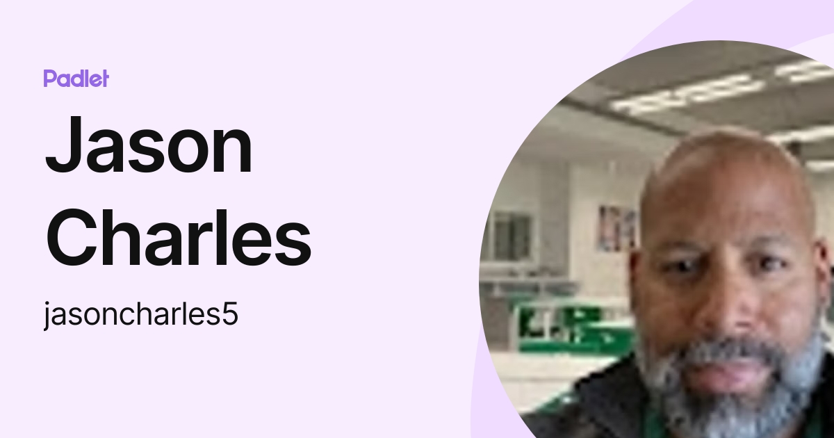 Jason Charles (jasoncharles1) profile | Padlet