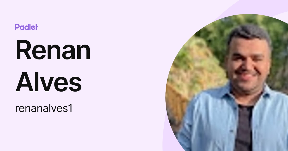 Renan Alves (renanalves1) profile | Padlet