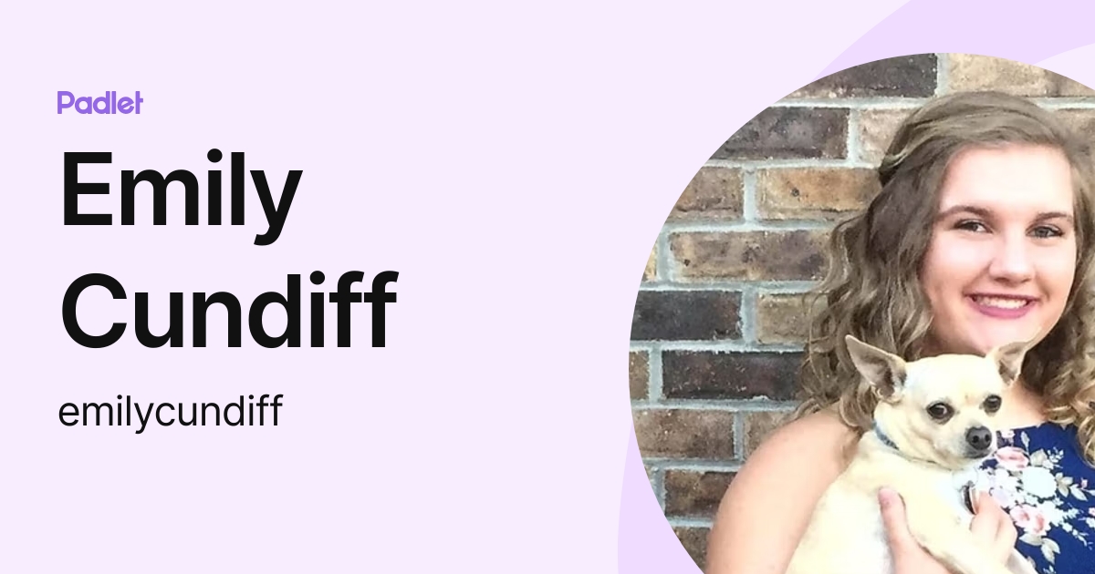 Emily Cundiff (emilycundiff) profile | Padlet