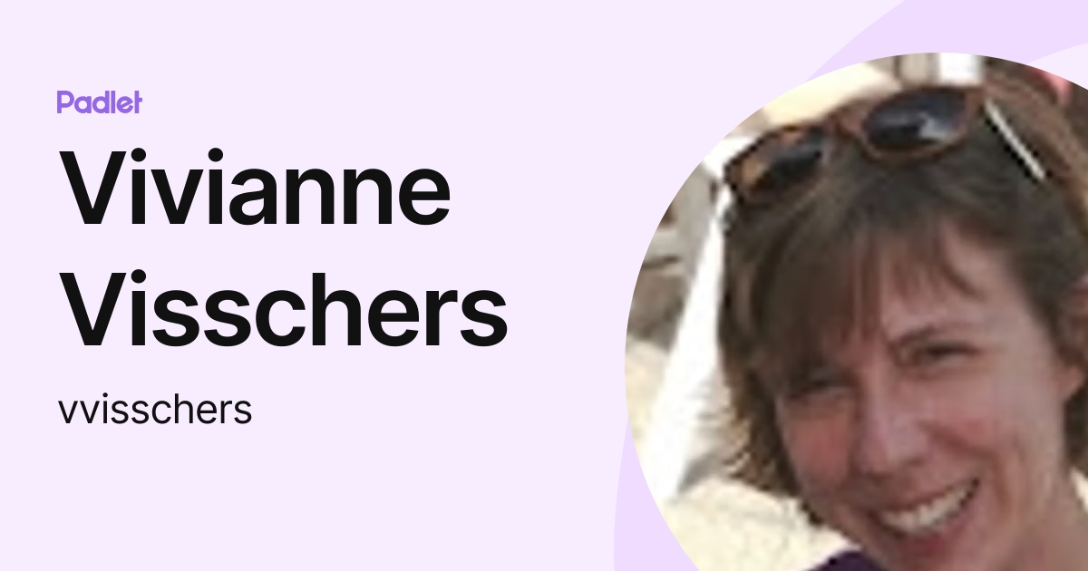Vivianne Visschers (vvisschers) profile | Padlet