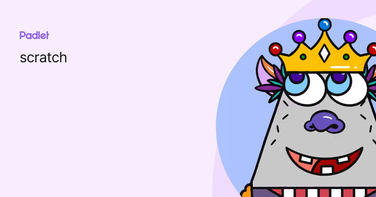 scratch profile | Padlet