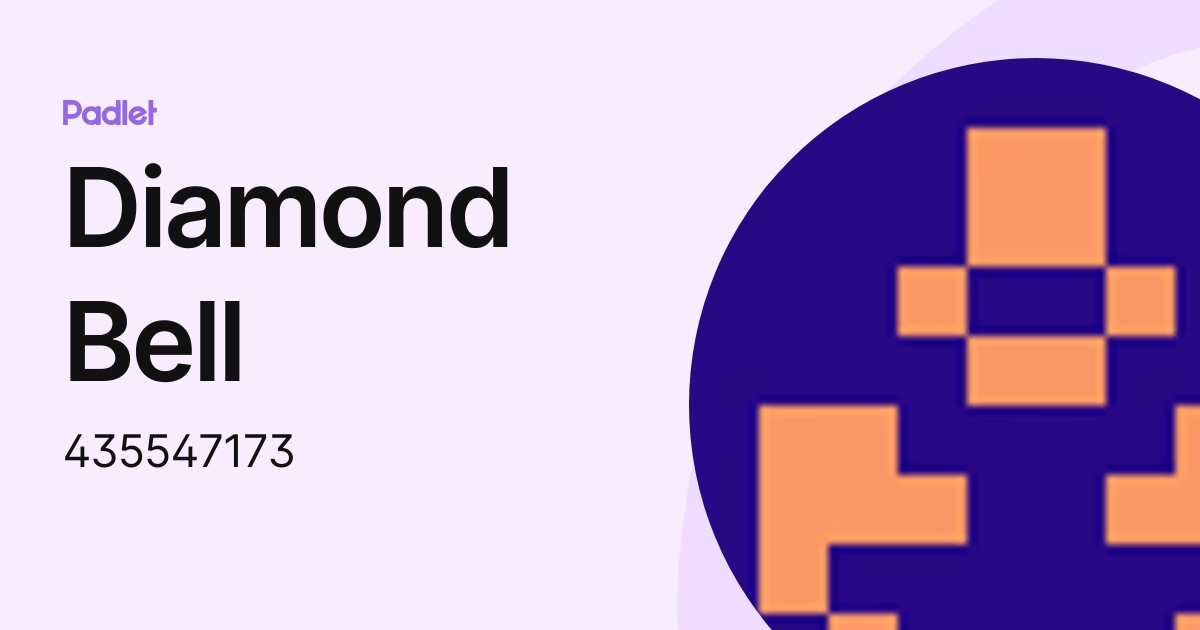 Diamond Bell (435547173) profile | Padlet