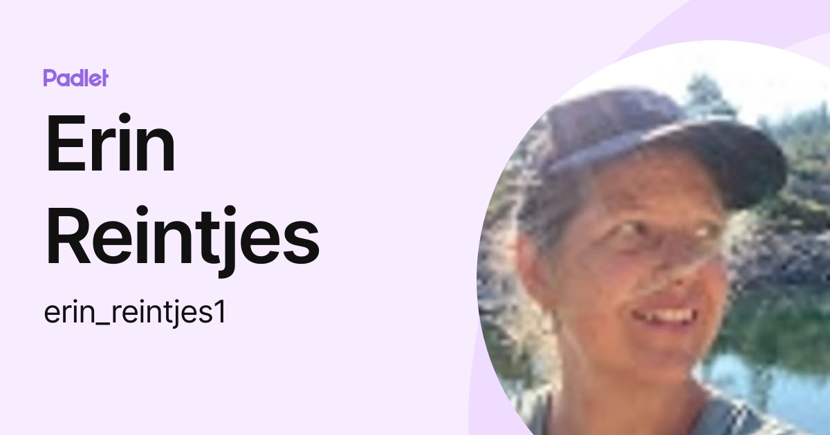 Erin Reintjes (erin_reintjes1) profile | Padlet