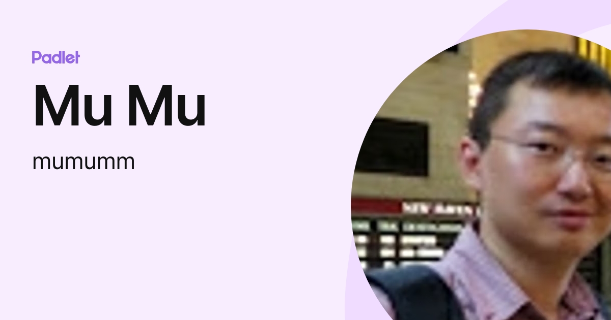 Mu Mu Mumumm Profile Padlet
