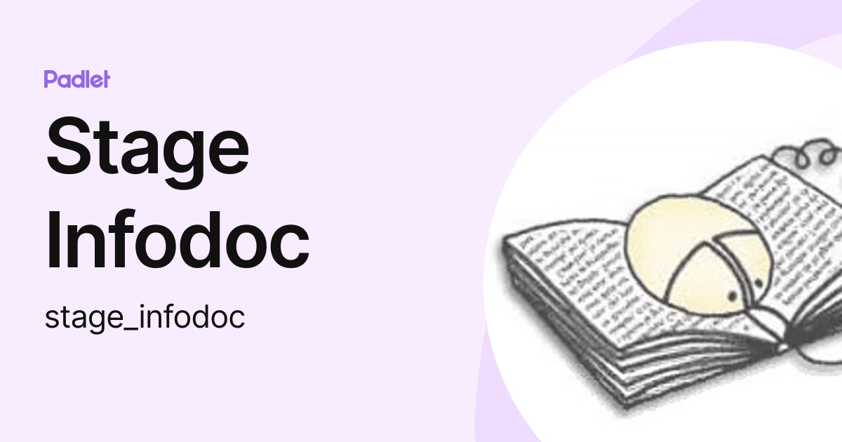 Stage Infodoc (stage_infodoc) profile | Padlet