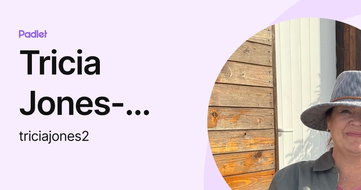 Tricia Jones-Parkin USU (triciajones2) profile | Padlet