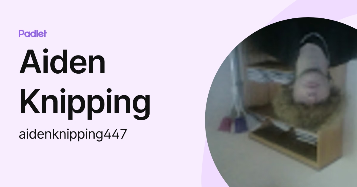 Aiden Knipping (aidenknipping447) profile | Padlet