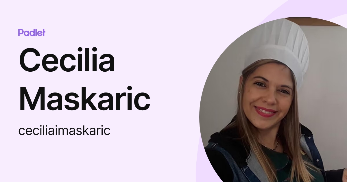 Cecilia Maskaric (ceciliaimaskaric) perfil | Padlet