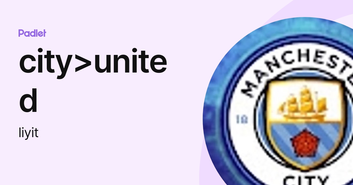 city>united (liyit) profile | Padlet