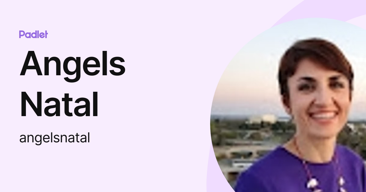 Angels Natal (angelsnatal) profile | Padlet