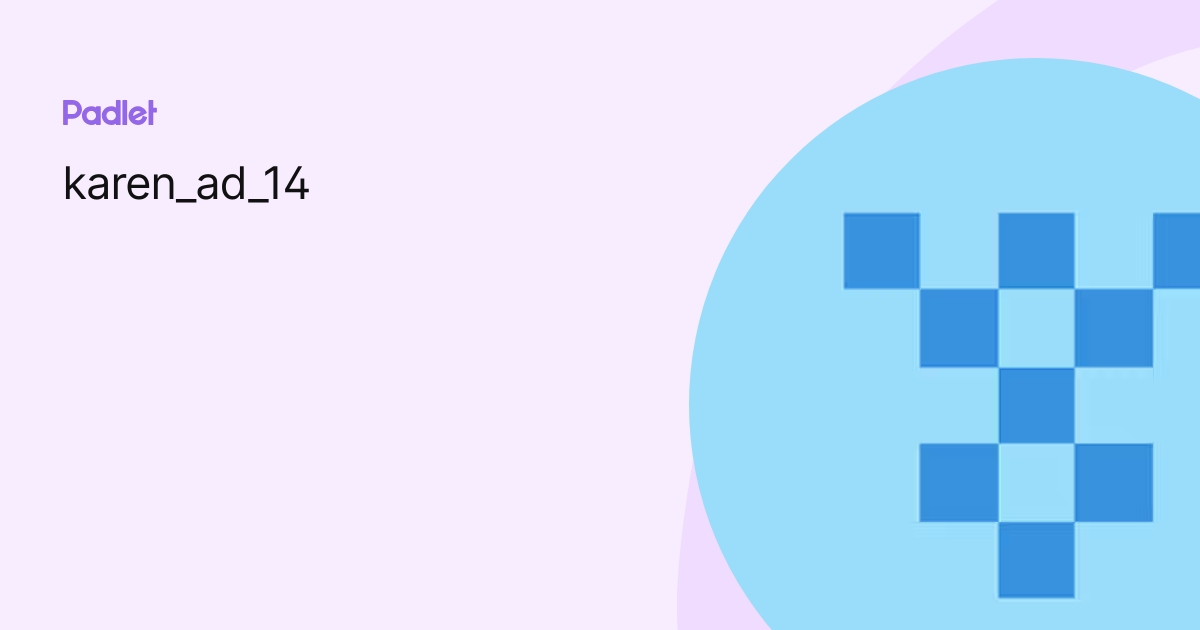 karen_ad_14 profile | Padlet