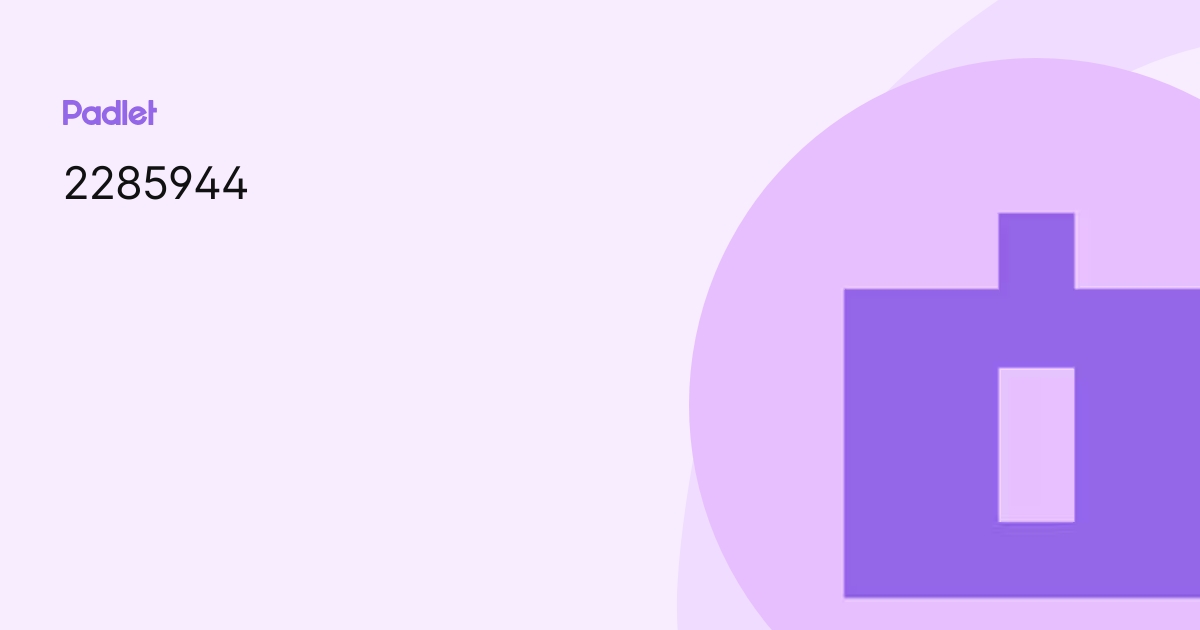 2285944 Profile Padlet