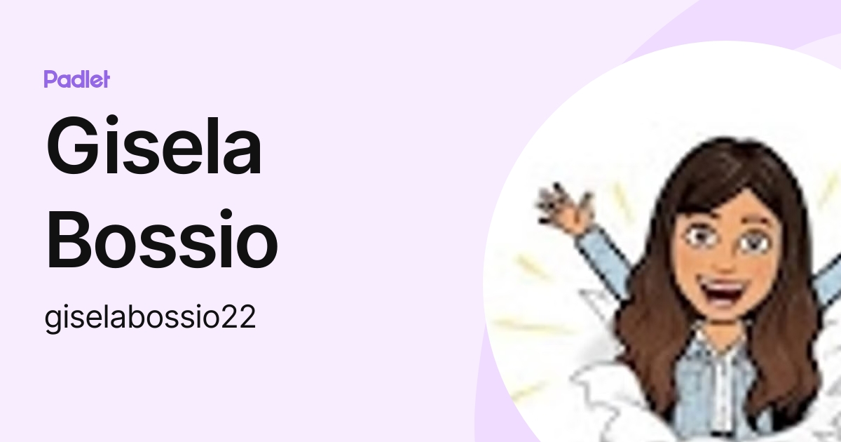 Gisela Bossio (giselabossio22) profile | Padlet