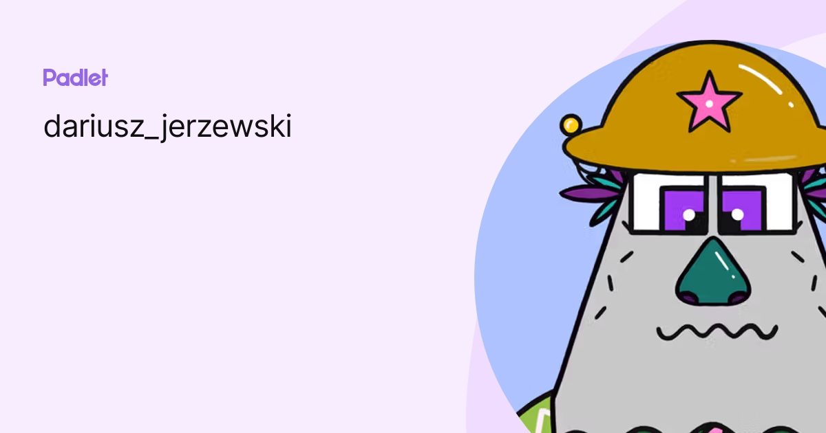 dariusz_jerzewski profile | Padlet