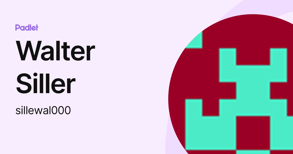 Walter Siller (sillewal000) profile | Padlet