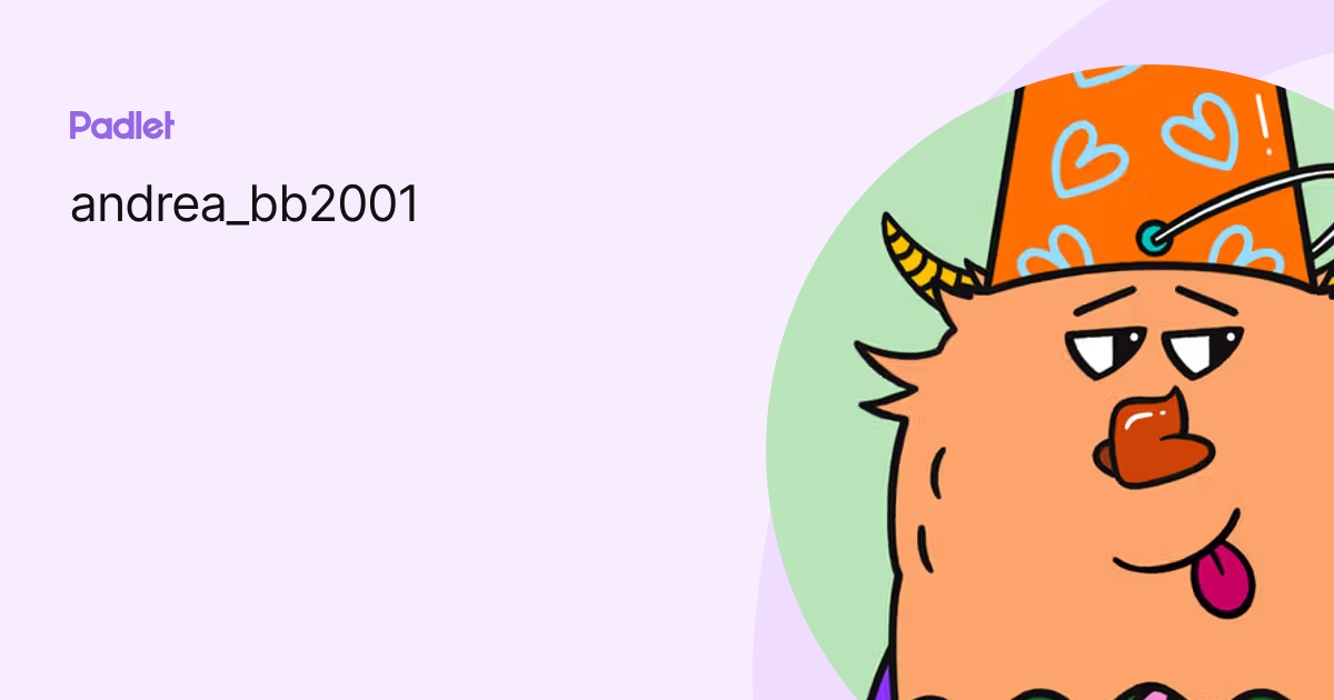 andrea_bb2001 profile | Padlet