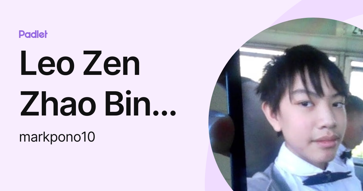 Leo Zen Zhao Bing Bong Ching Chong Ping Pong Zing Zong Ring Rong Ding ...