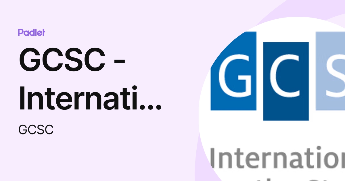 GCSC - International Graduate Centre for the Study of Culture (GCSC ...