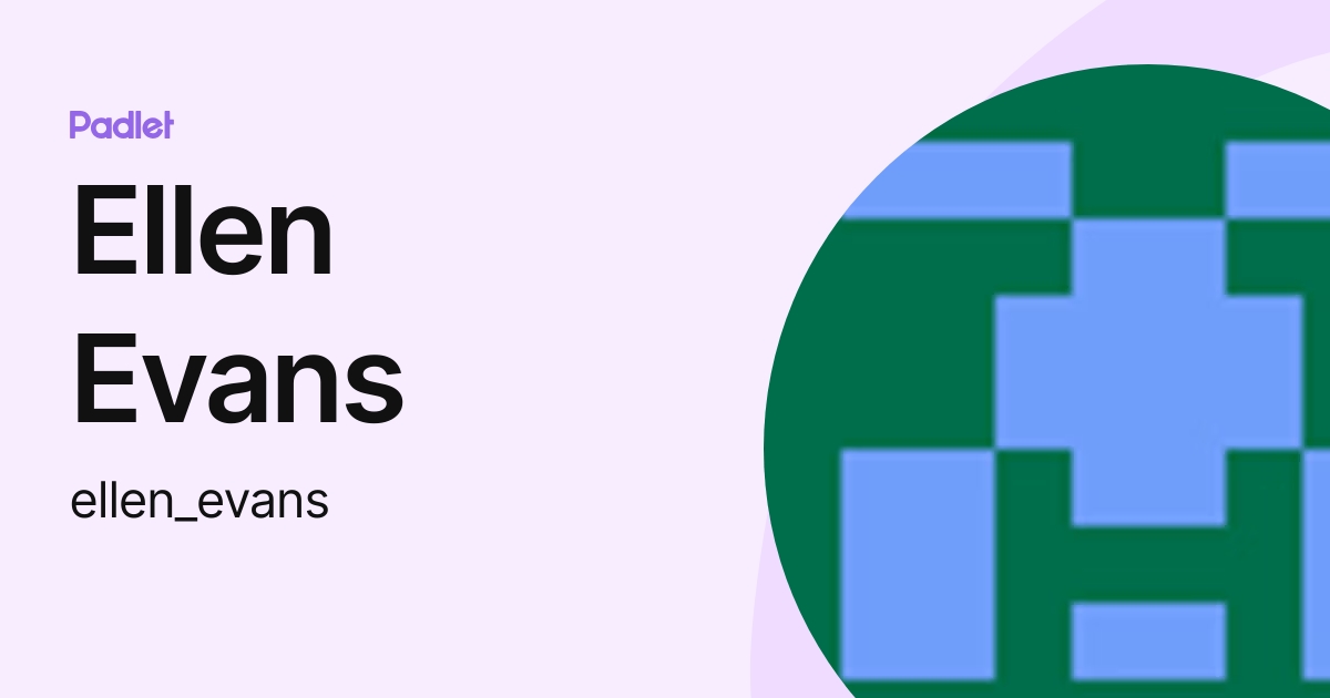 Ellen Evans (ellen_evans) profile | Padlet