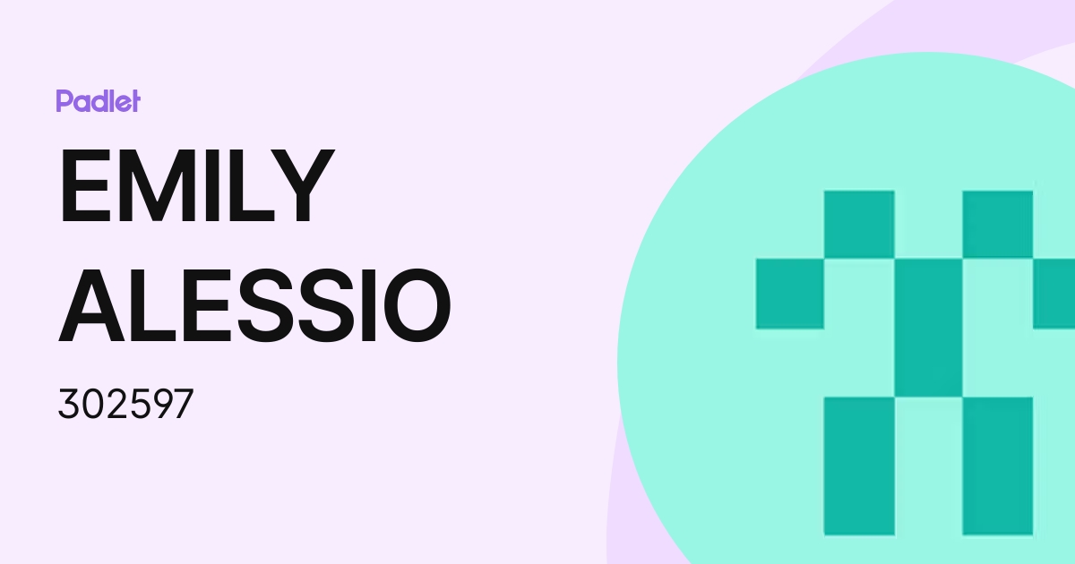 EMILY ALESSIO (302597) profile | Padlet