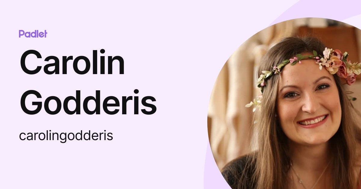 Profil von Carolin Godderis (carolingodderis) | Padlet