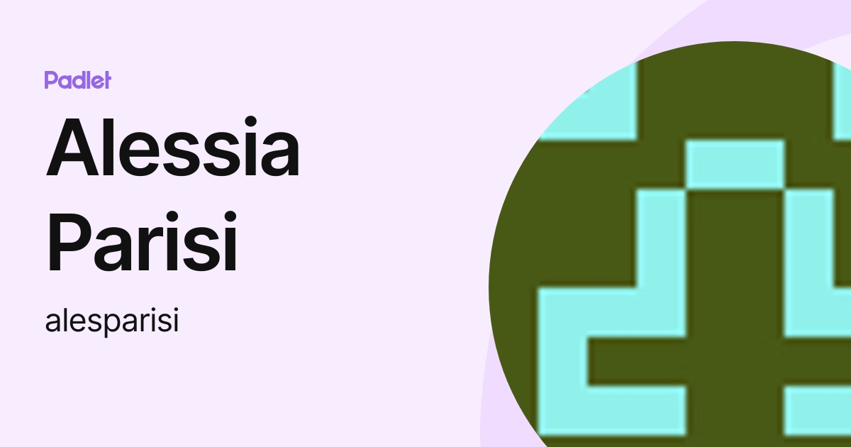 Alessia Parisi (alesparisi) profile | Padlet