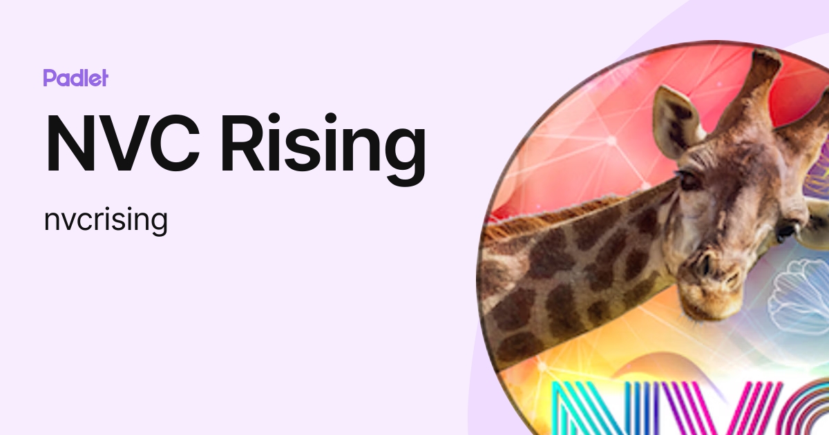 NVC Rising (nvcrising) profile | Padlet