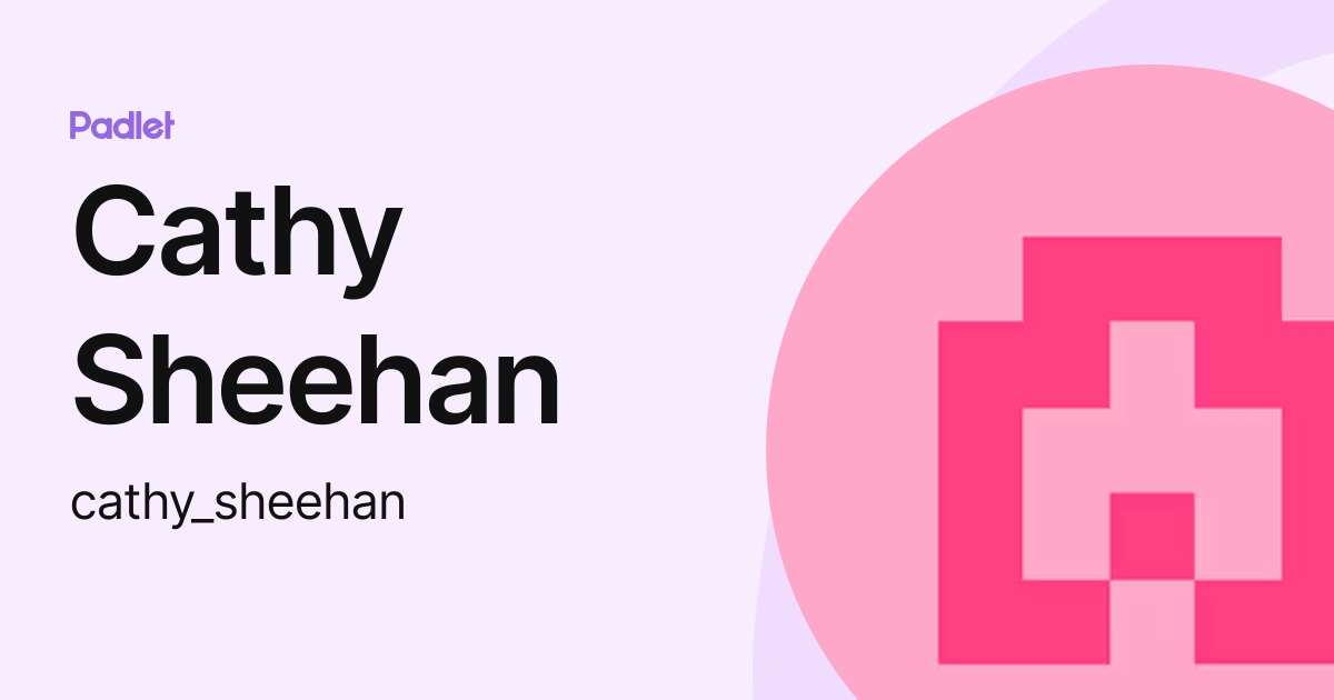 Cathy Sheehan (cathy_sheehan) profile | Padlet