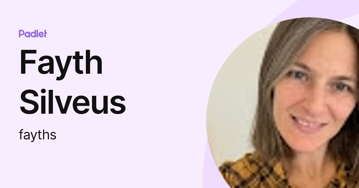 Fayth Silveus (fayths) profile | Padlet