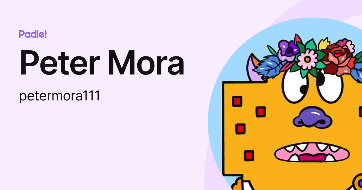 Peter Mora (petermora111) profile | Padlet
