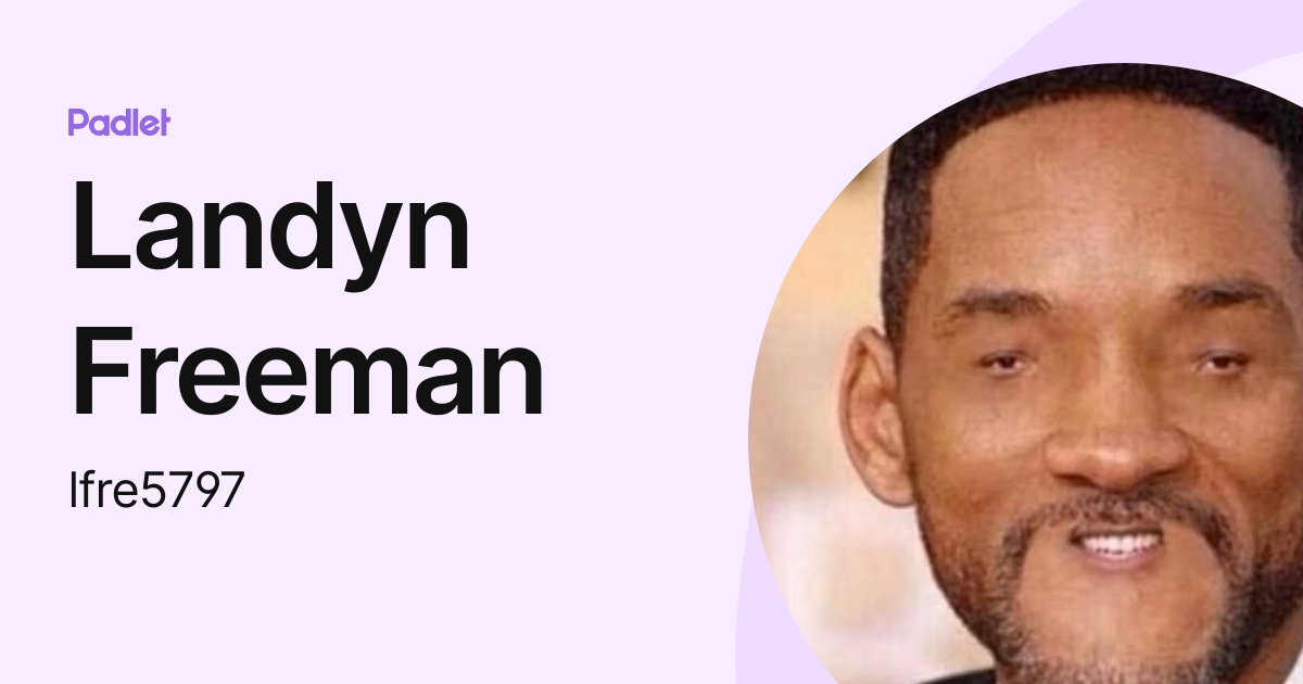 Landyn Freeman (lfre5797) profile | Padlet