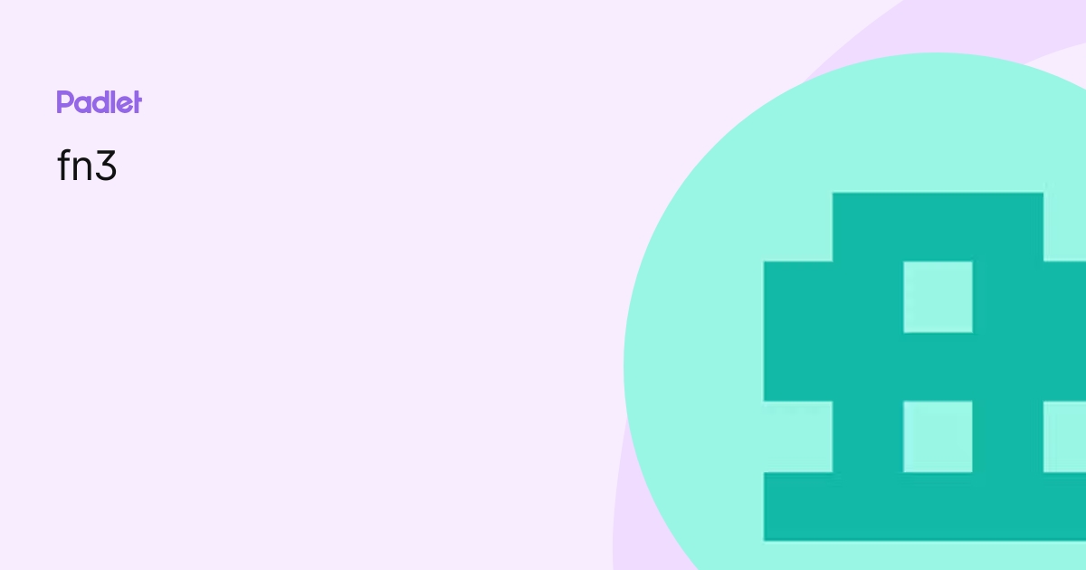 fn3 profile | Padlet